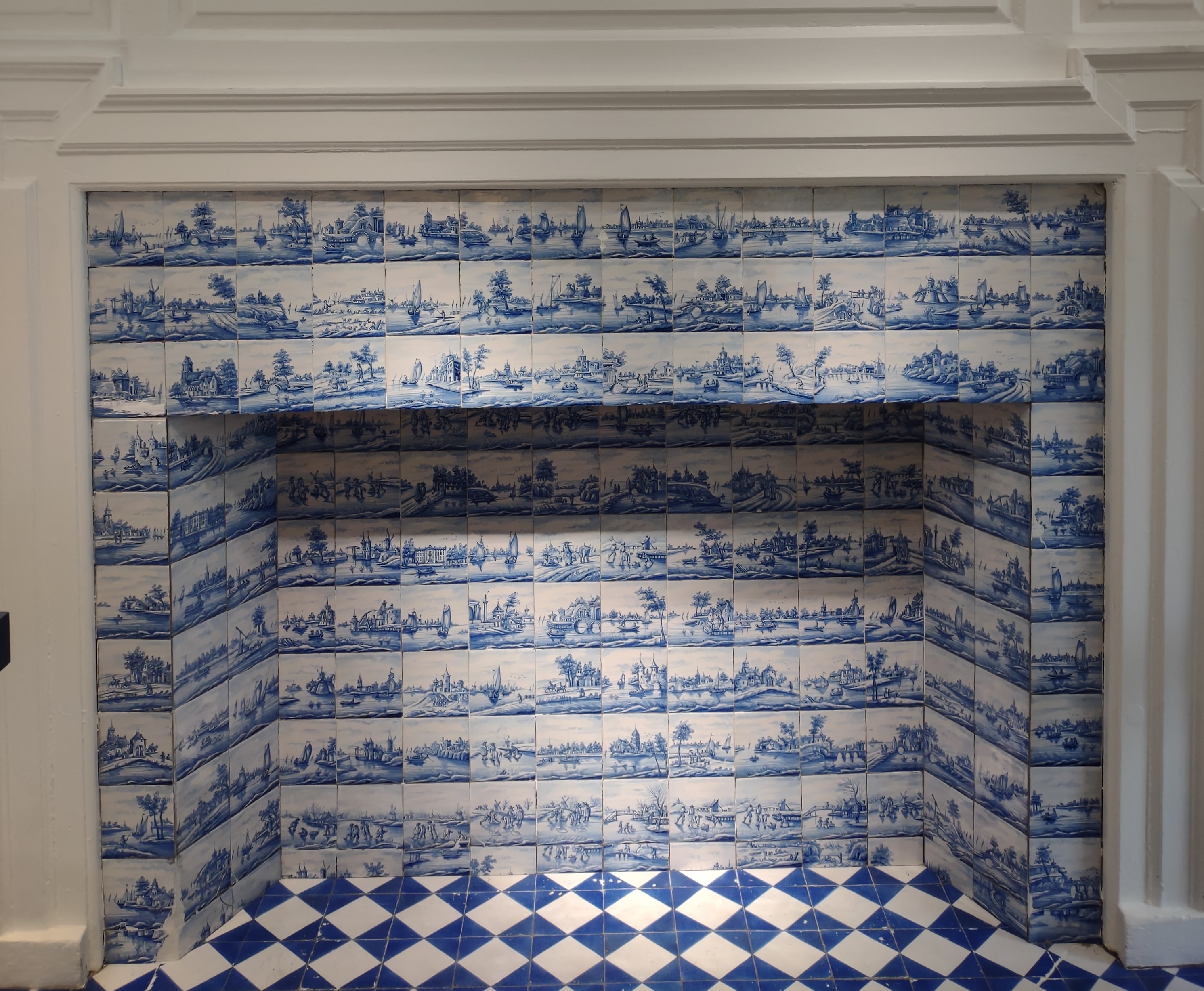 Dutch Landscape Fireplace