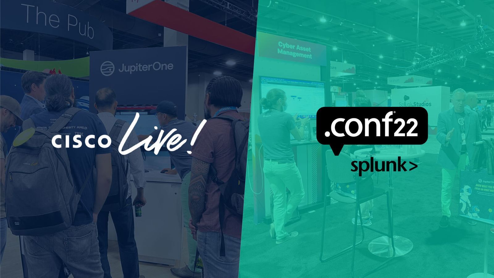 Next stop in the Summer of JupiterOne — Cisco Live! and Splunk .conf22
