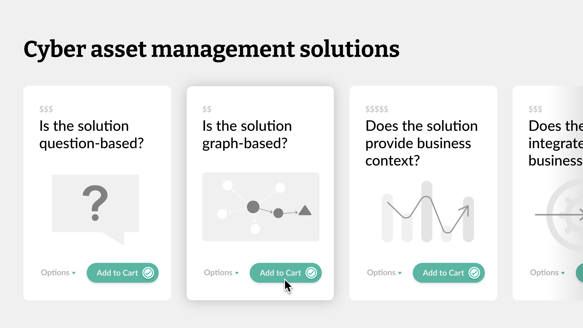 Top 5 things to consider selecting a cyber asset management solution