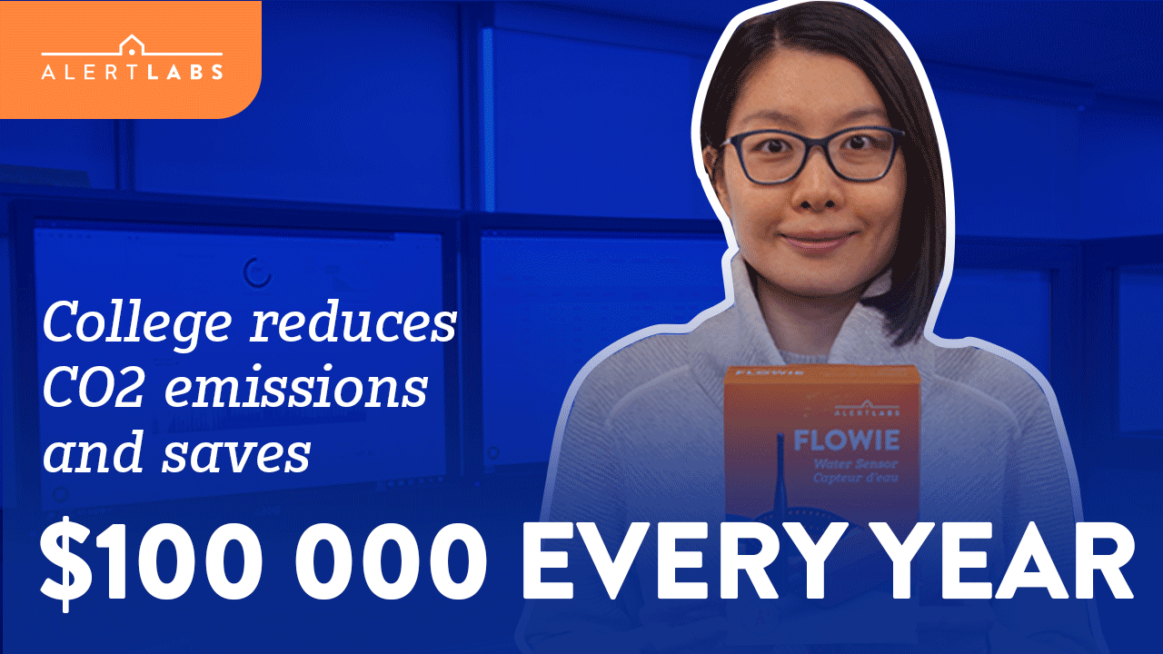 College Saves $100,000 with Water Flow Sensor