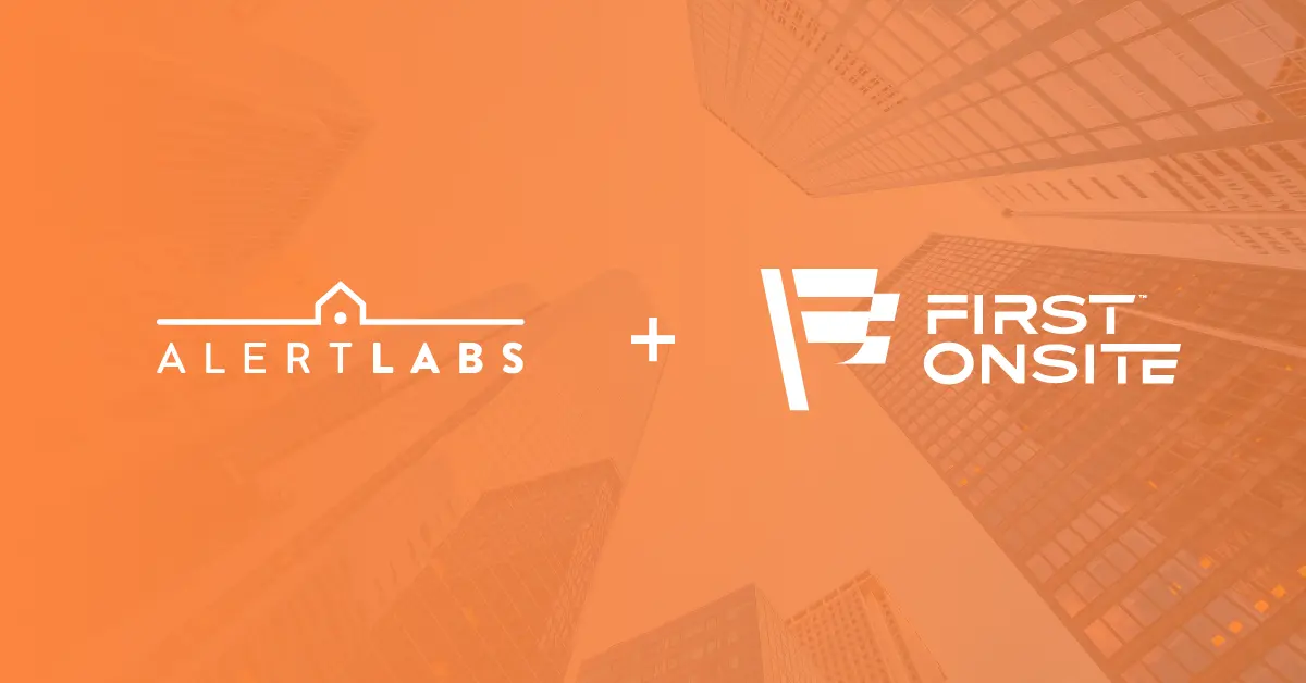 First Onsite partners with Alert Labs to help clients proactively ...