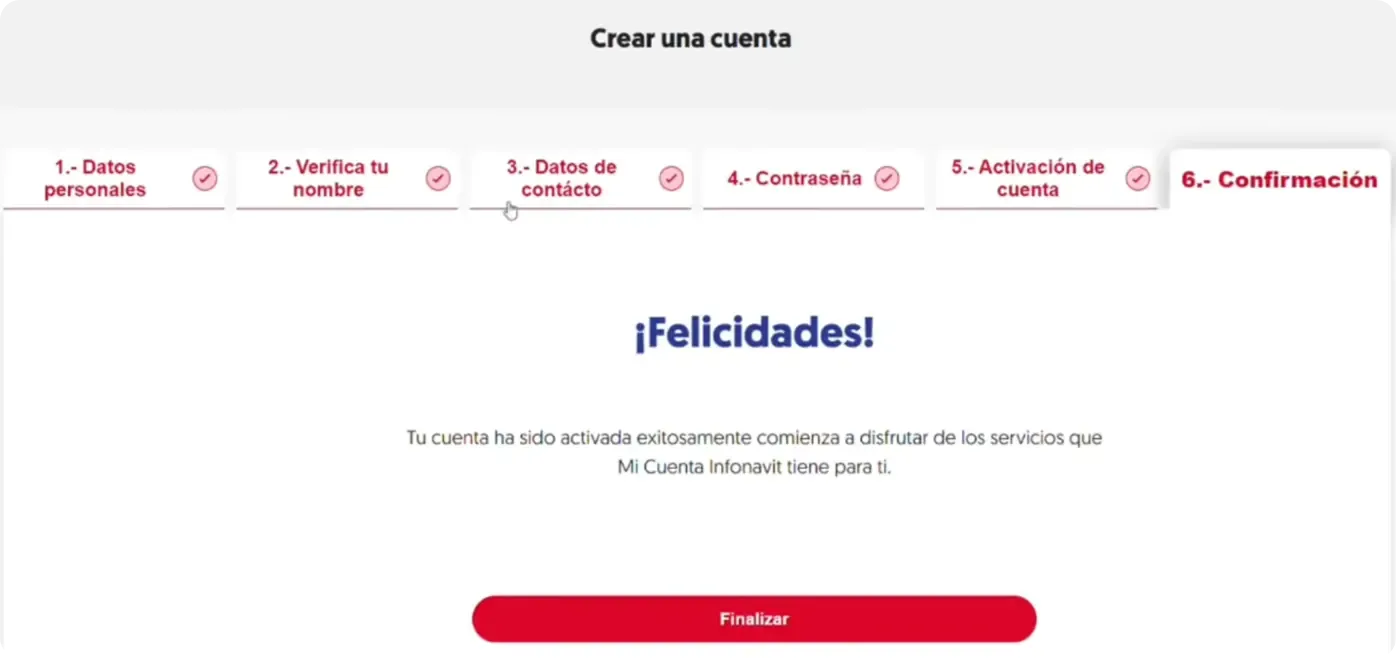 Crear Mi Cuenta Infonavit: Paso a Paso | Mudafy