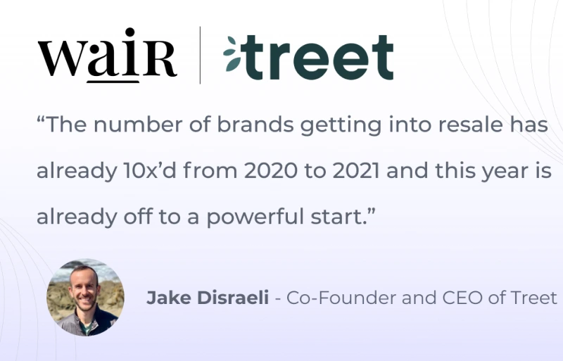 [Interview] The Rise of Resale with Jake Disraeli of Treet - WAIR