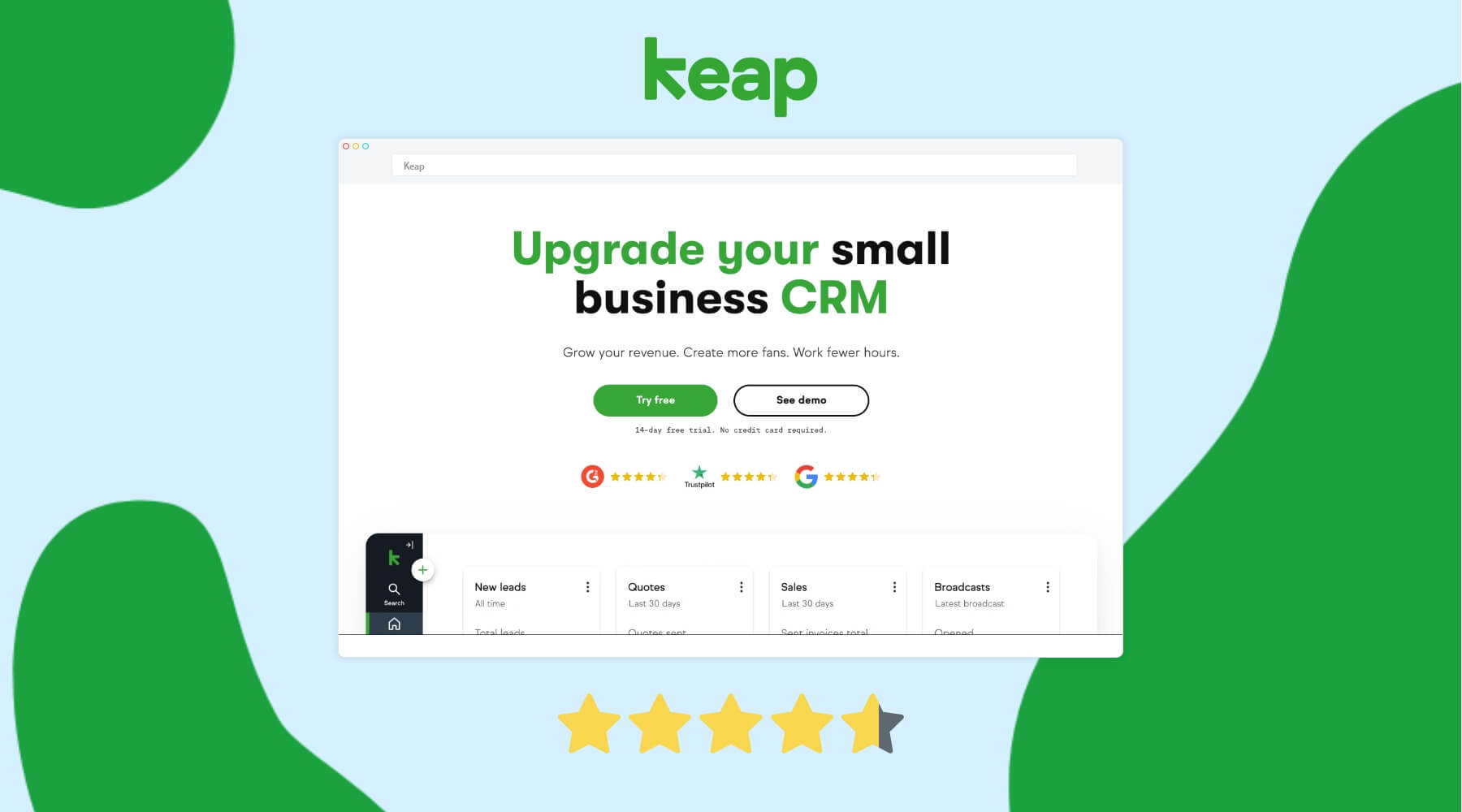 Keap - Avis & Fonctionnalités | Trouve Ton SAAS