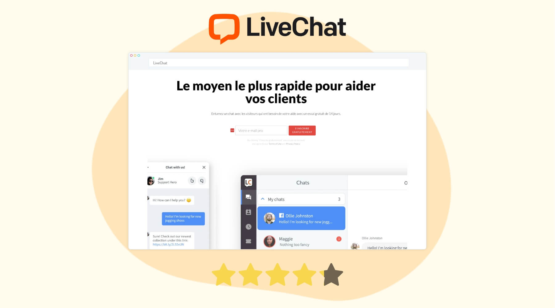 LiveChat - Avis & Fonctionnalités | Trouve Ton SAAS