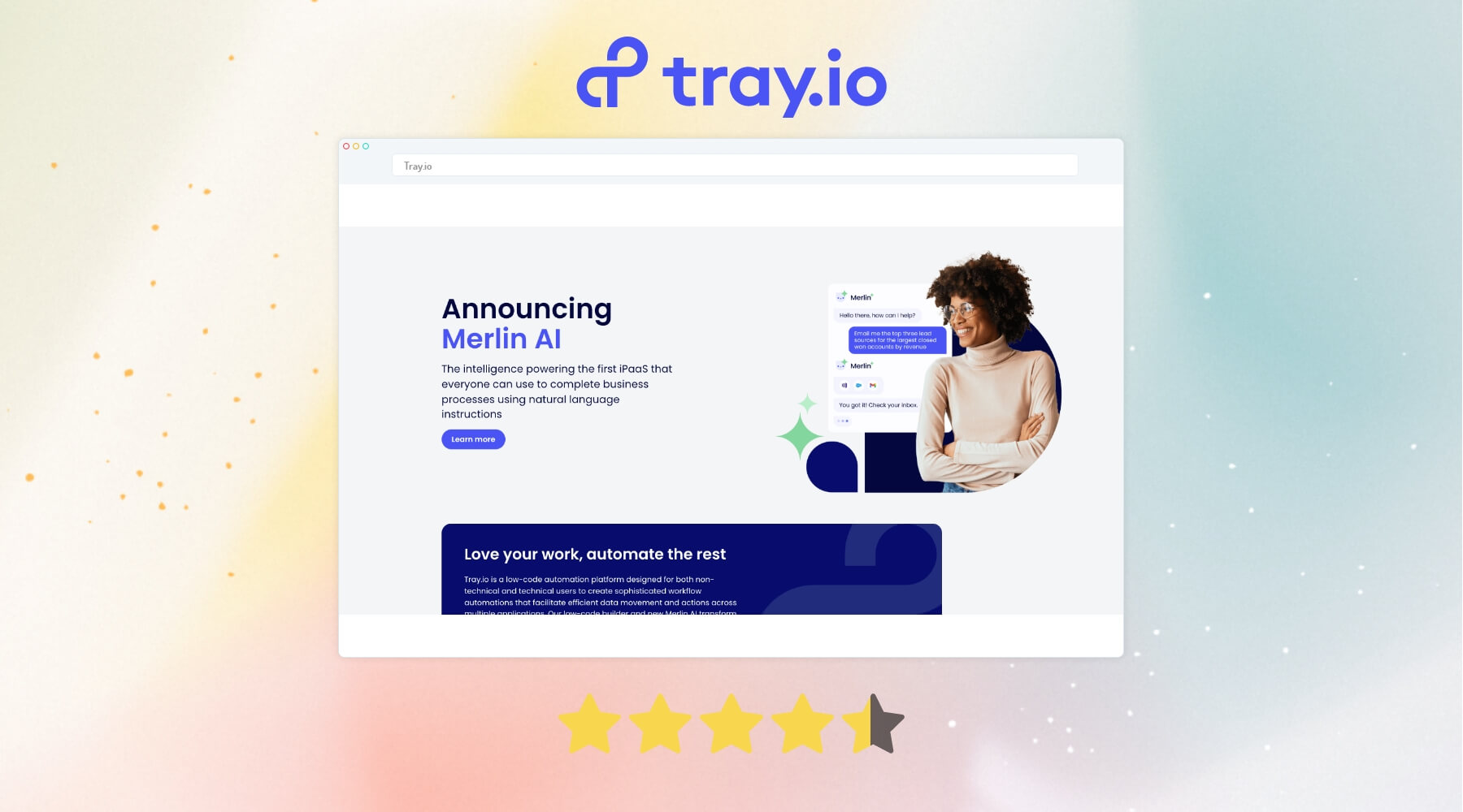 Tray.io - Avis & Fonctionnalités | Trouve Ton SAAS