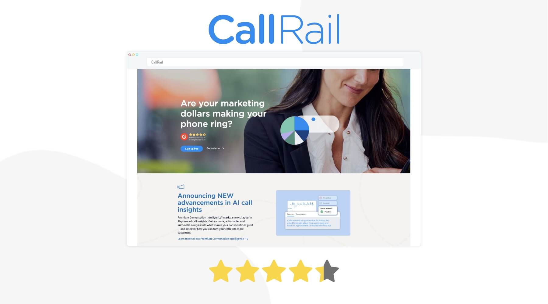 CallRail - Avis & Fonctionnalités | Trouve Ton SAAS