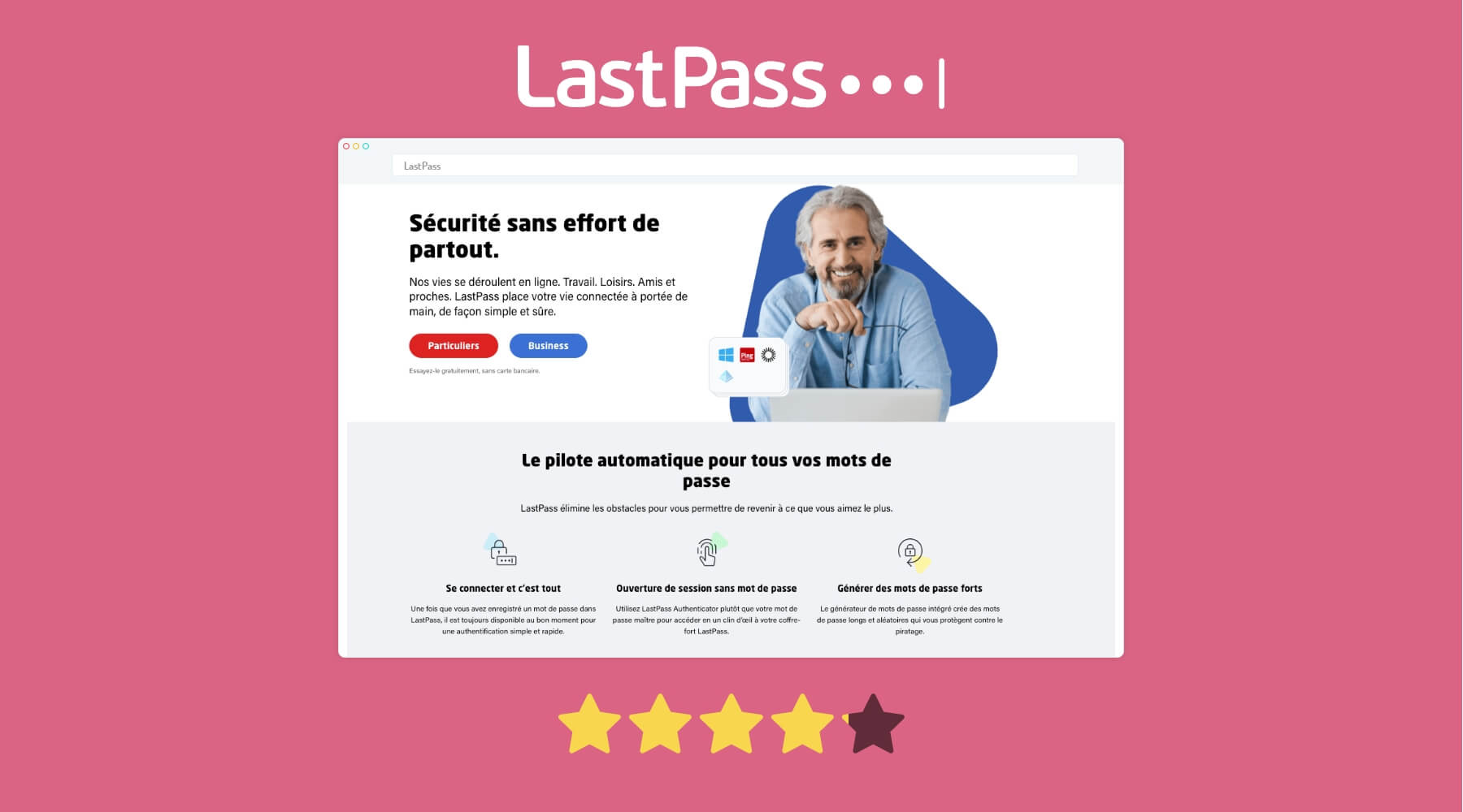 LastPass - Avis & Fonctionnalités | Trouve Ton SAAS