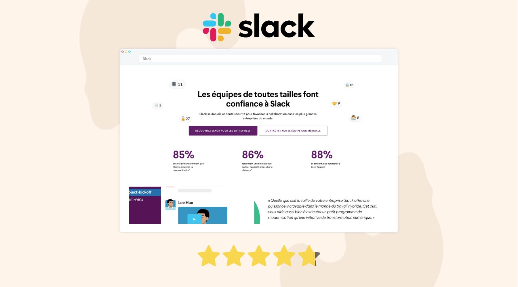 Slack - Avis & Fonctionnalités | Trouve Ton SAAS