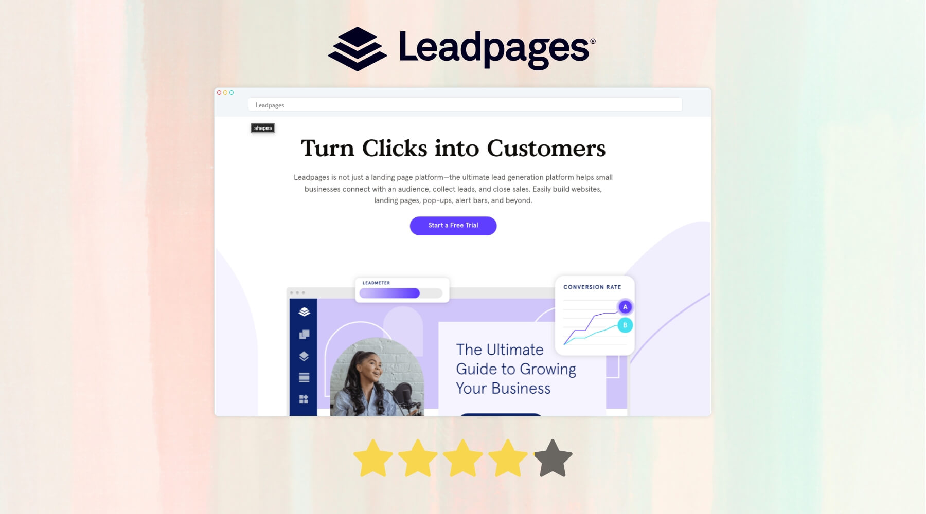 Leadpages - Avis & Fonctionnalités | Trouve Ton SAAS