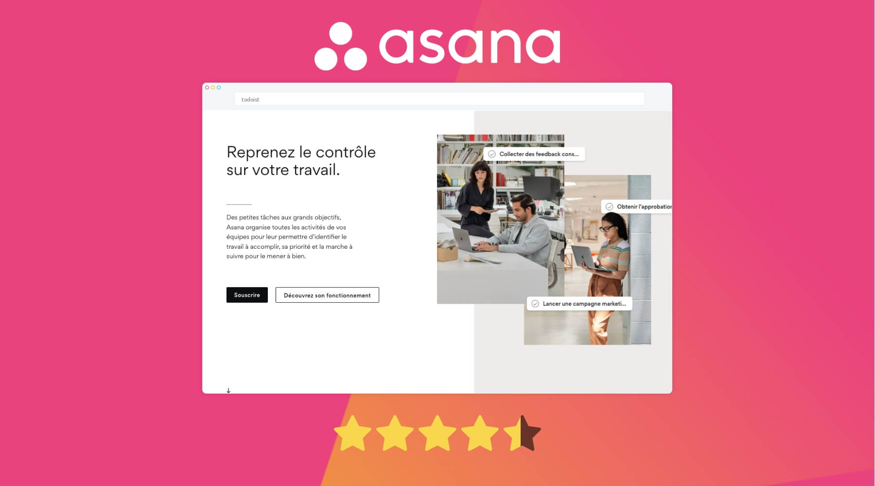 Asana - Avis & Fonctionnalités | Trouve Ton SAAS