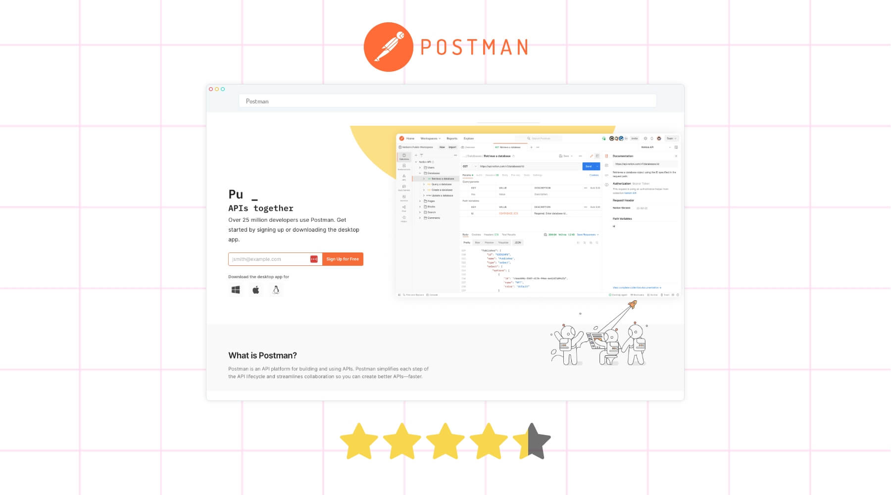 Postman - Avis & Fonctionnalités | Trouve Ton SAAS