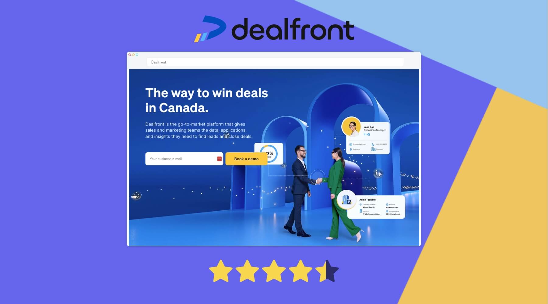 Dealfront - Avis & Fonctionnalités | Trouve Ton SAAS