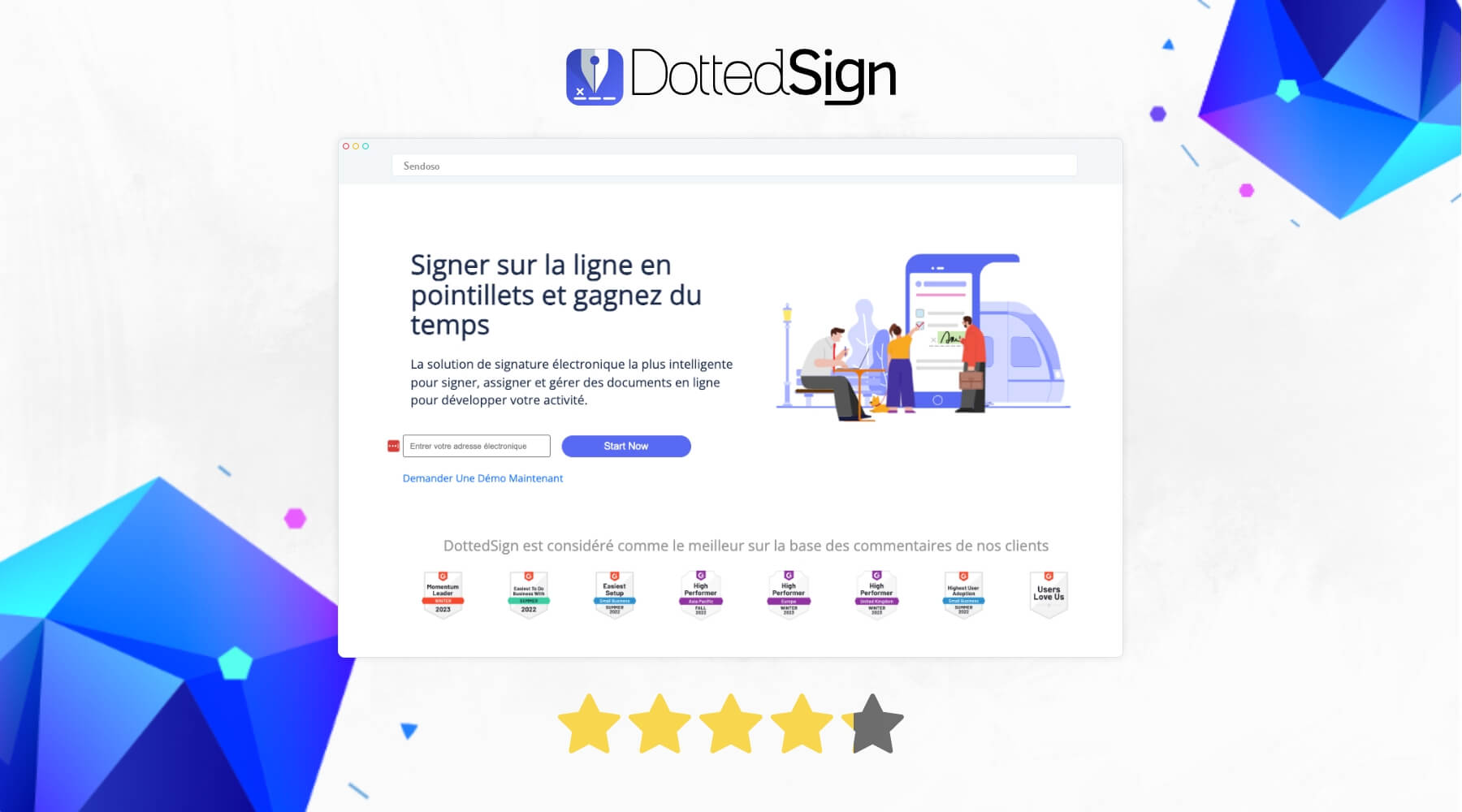 DottedSign - Avis & Fonctionnalités | Trouve Ton SAAS