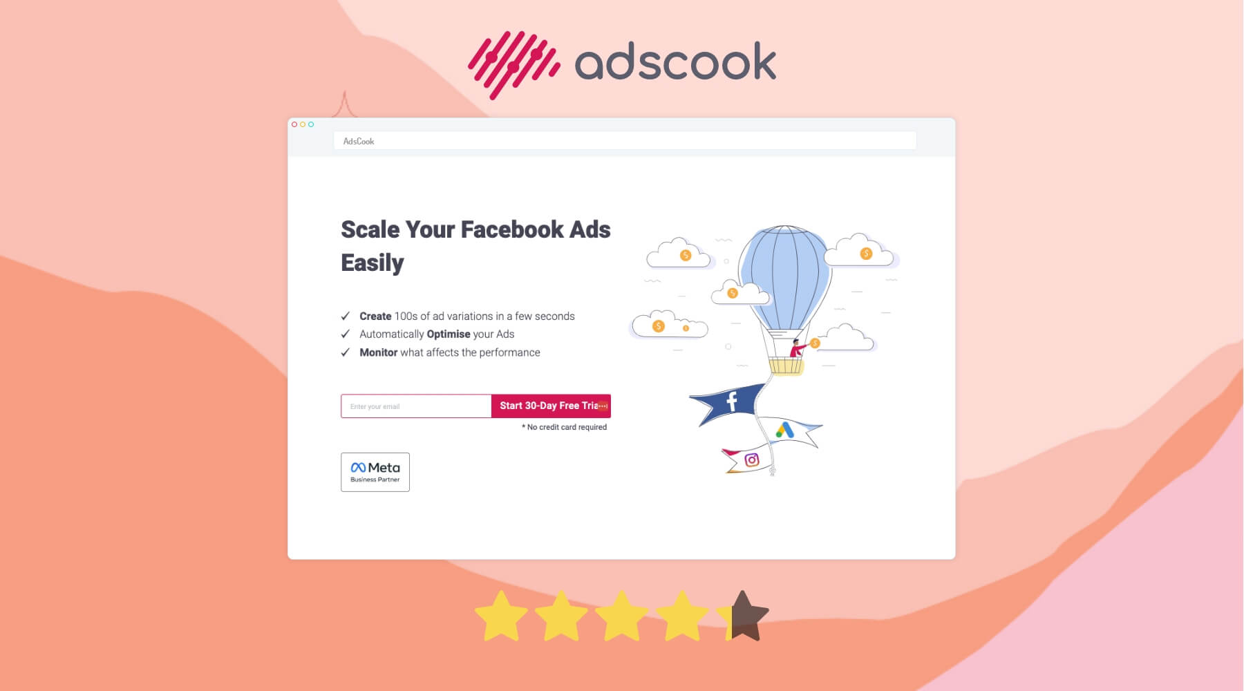 AdsCook - Avis & Fonctionnalités | Trouve Ton SAAS