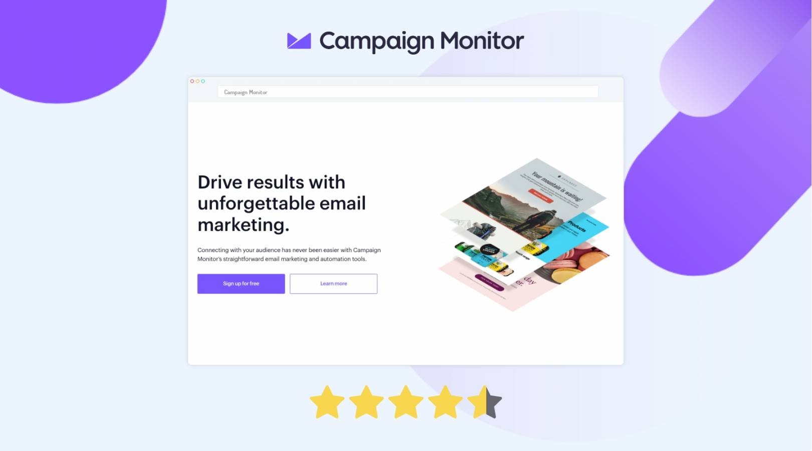 Campaign Monitor - Avis & Fonctionnalités | Trouve Ton SAAS