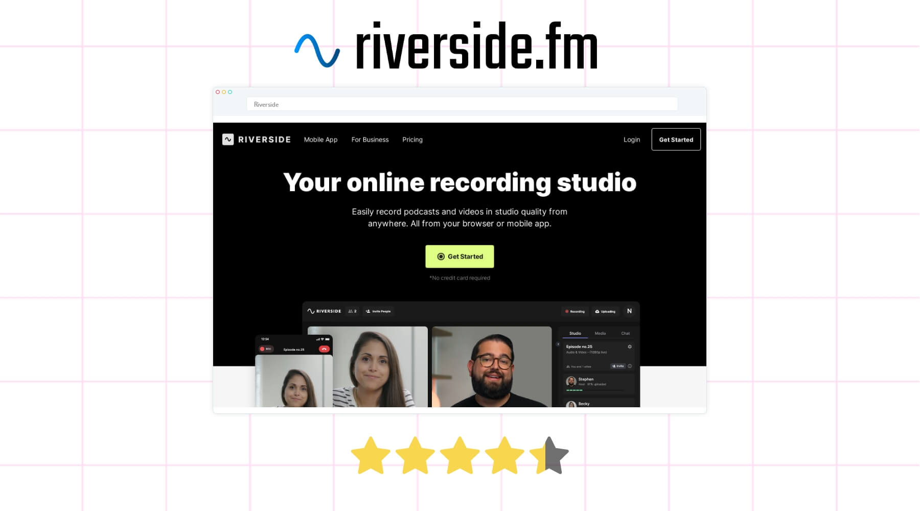 Riverside - Avis & Fonctionnalités | Trouve Ton SAAS