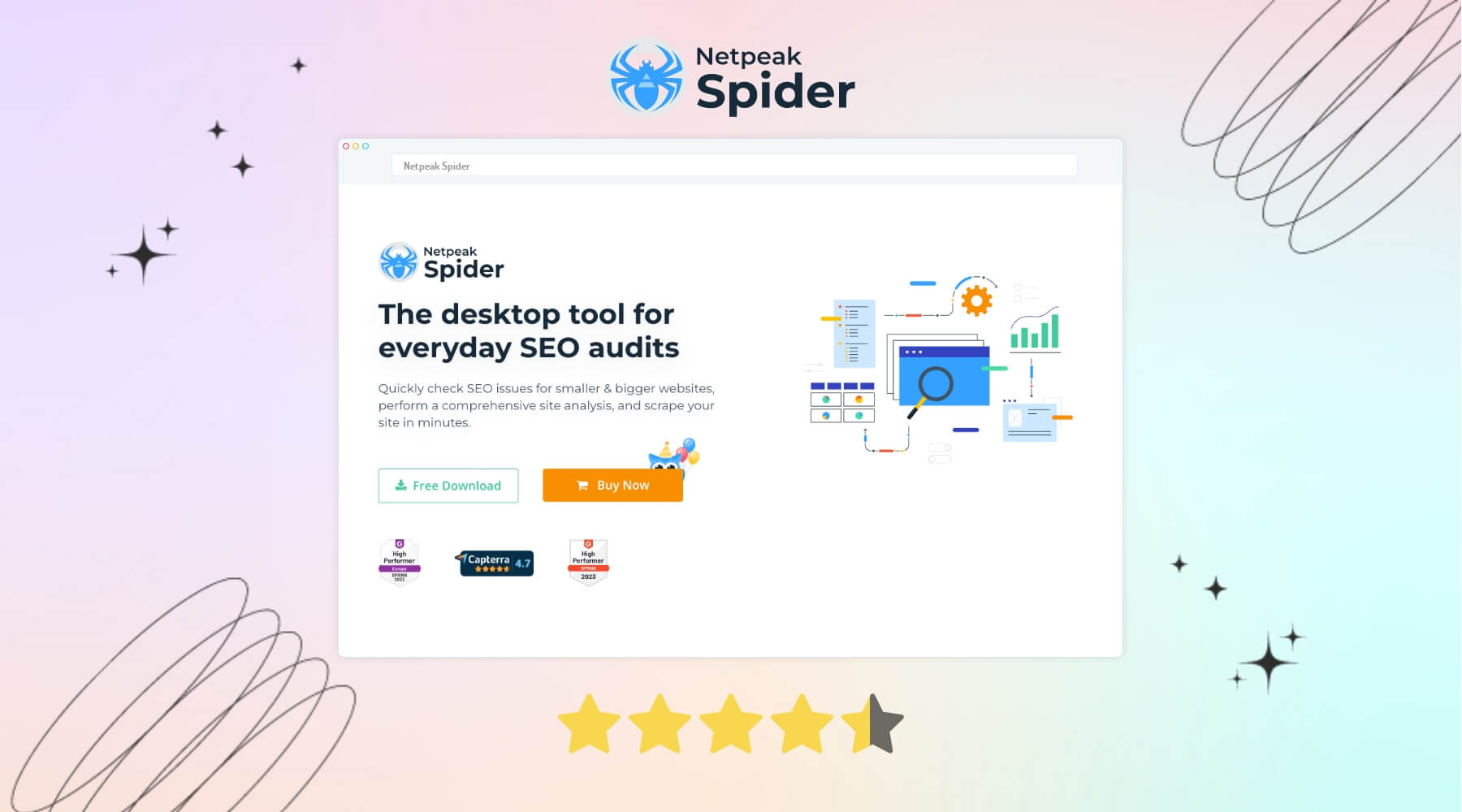 Netpeak Spider - Avis & Fonctionnalités | Trouve Ton SAAS