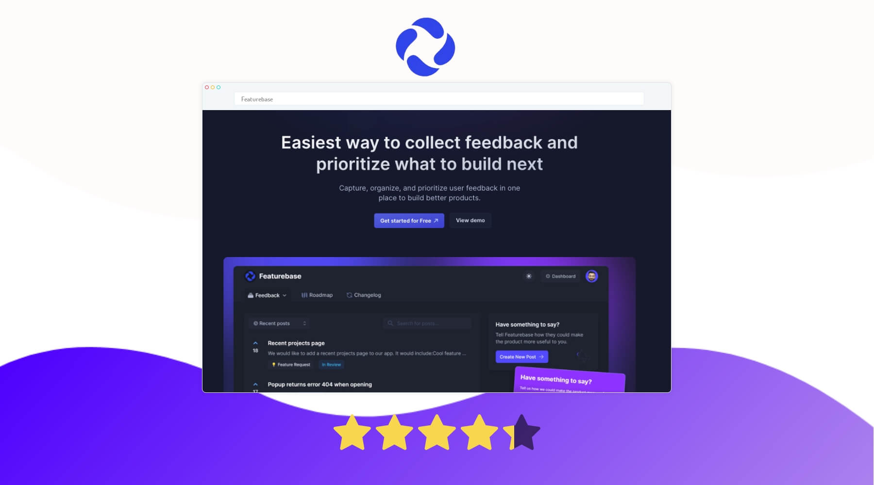 Featurebase - Avis & Fonctionnalités | Trouve Ton SAAS