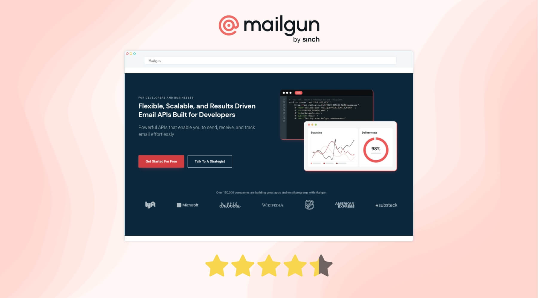 Mailgun - Avis & Fonctionnalités | Trouve Ton SAAS