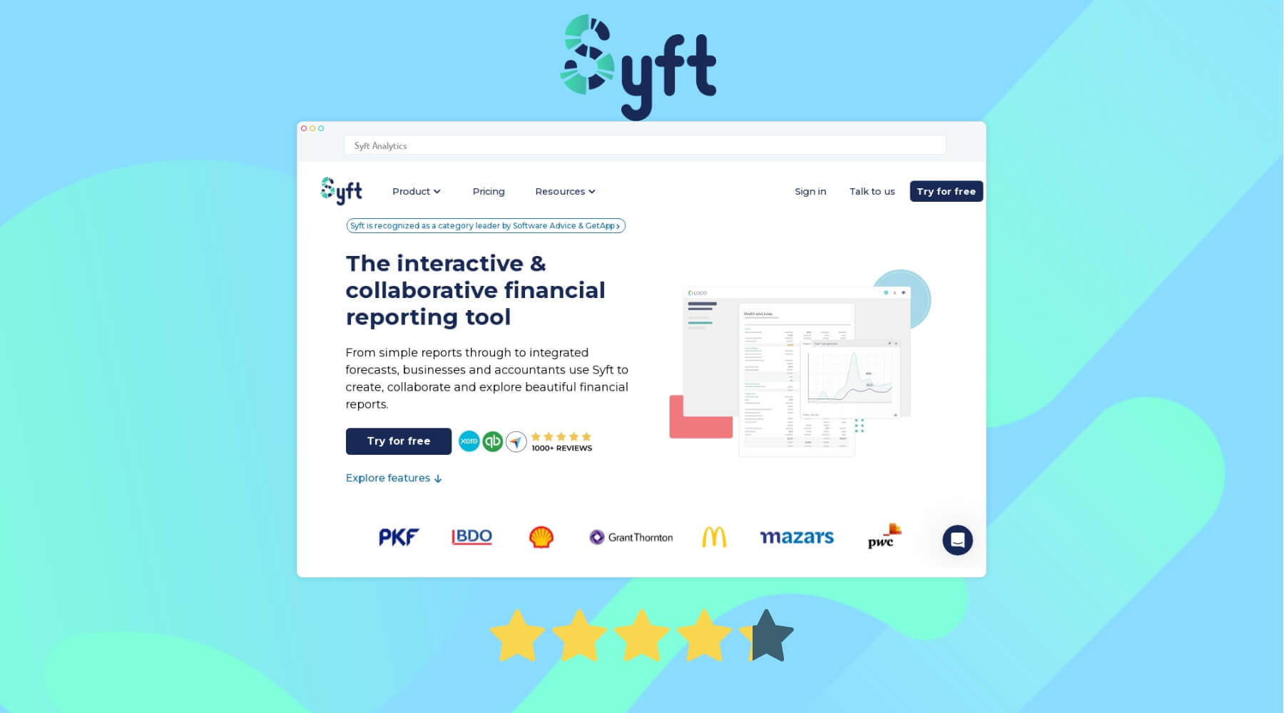 Syft Analytics - Avis & Fonctionnalités | Trouve Ton SAAS