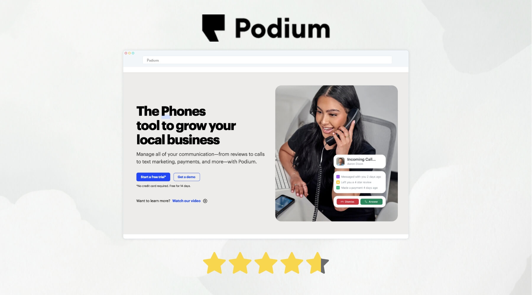 Podium - Avis & Fonctionnalités | Trouve Ton SAAS