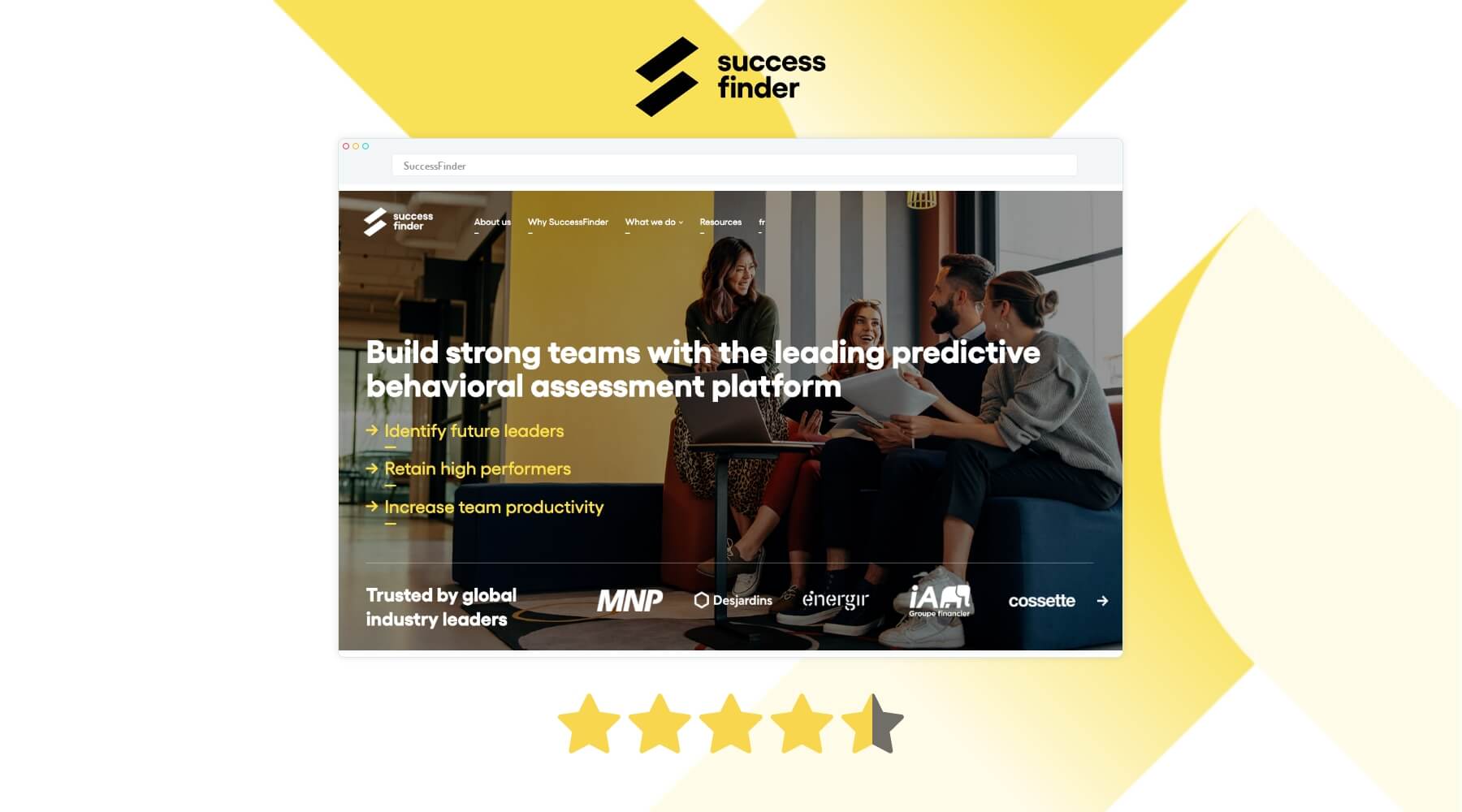 SuccessFinder - Avis & Fonctionnalités | Trouve Ton SAAS