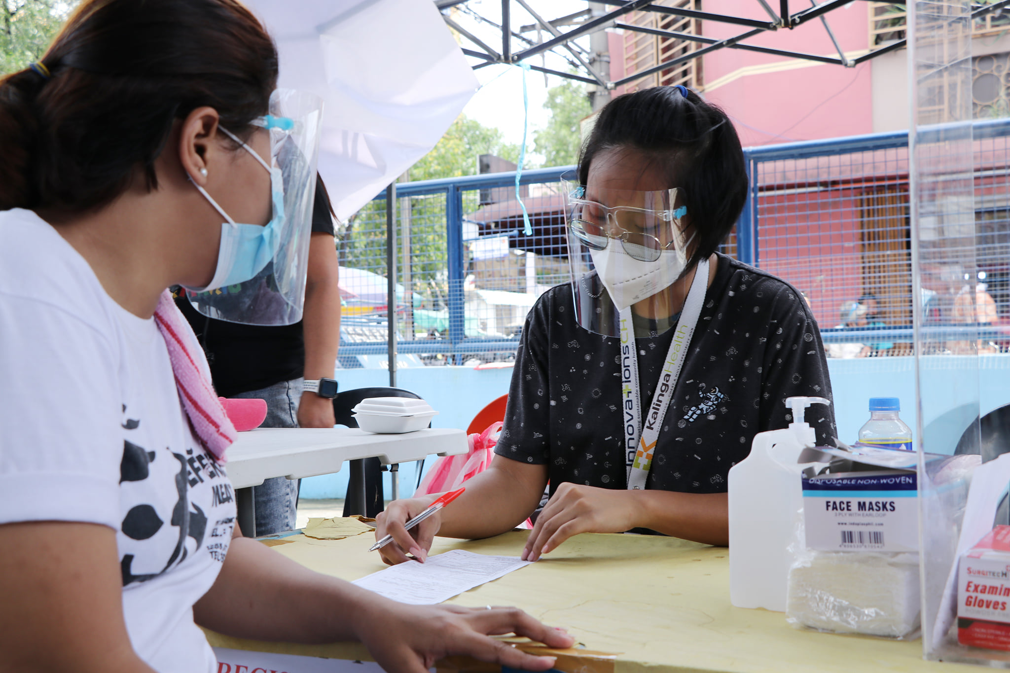PBSP ACCESS TB Project conduct Active Case Finding in Tondo, Manila