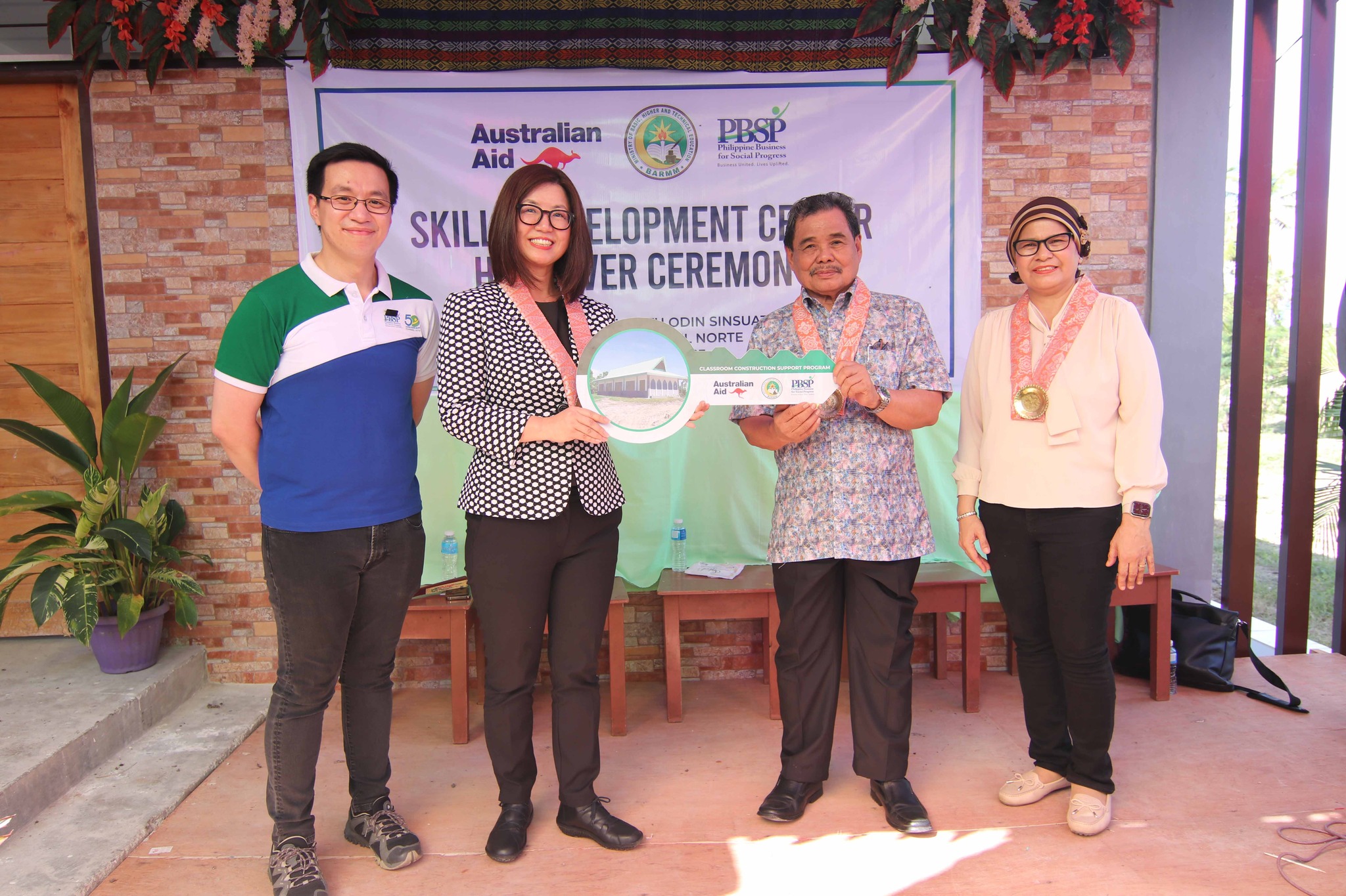 PBSP, Australian Government handover Skills Development Center