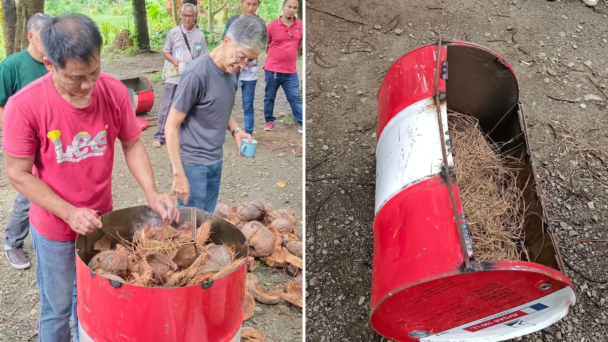 More with Less Project conducts Biochar Production