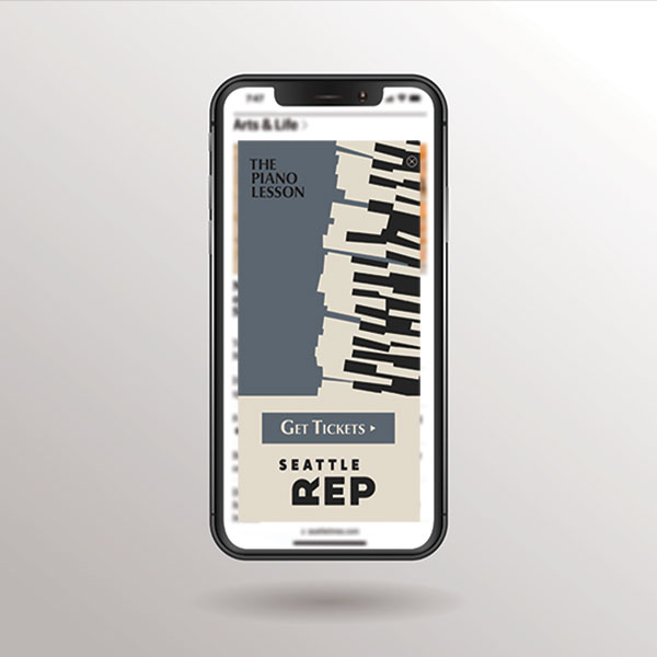 Rock Hushka Visual Design Featuring Image of The Piano Lesson