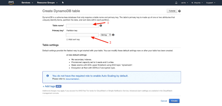 Get and Put data Using Lambda and DynamoDB, simple and clear | VAIRIX