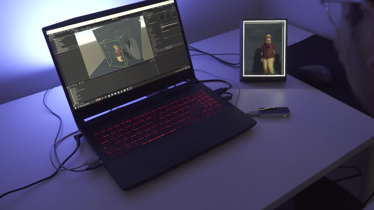 Looking Glass Portrait