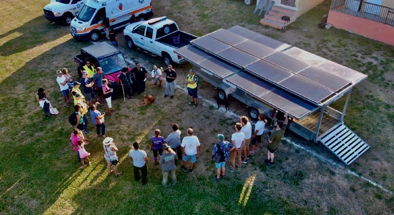 Decarbonizing Disaster Response | Sesame Solar