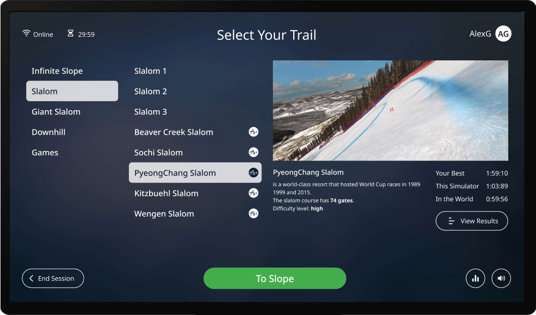 Ski Simulators | Own Your Personal Ski Slope