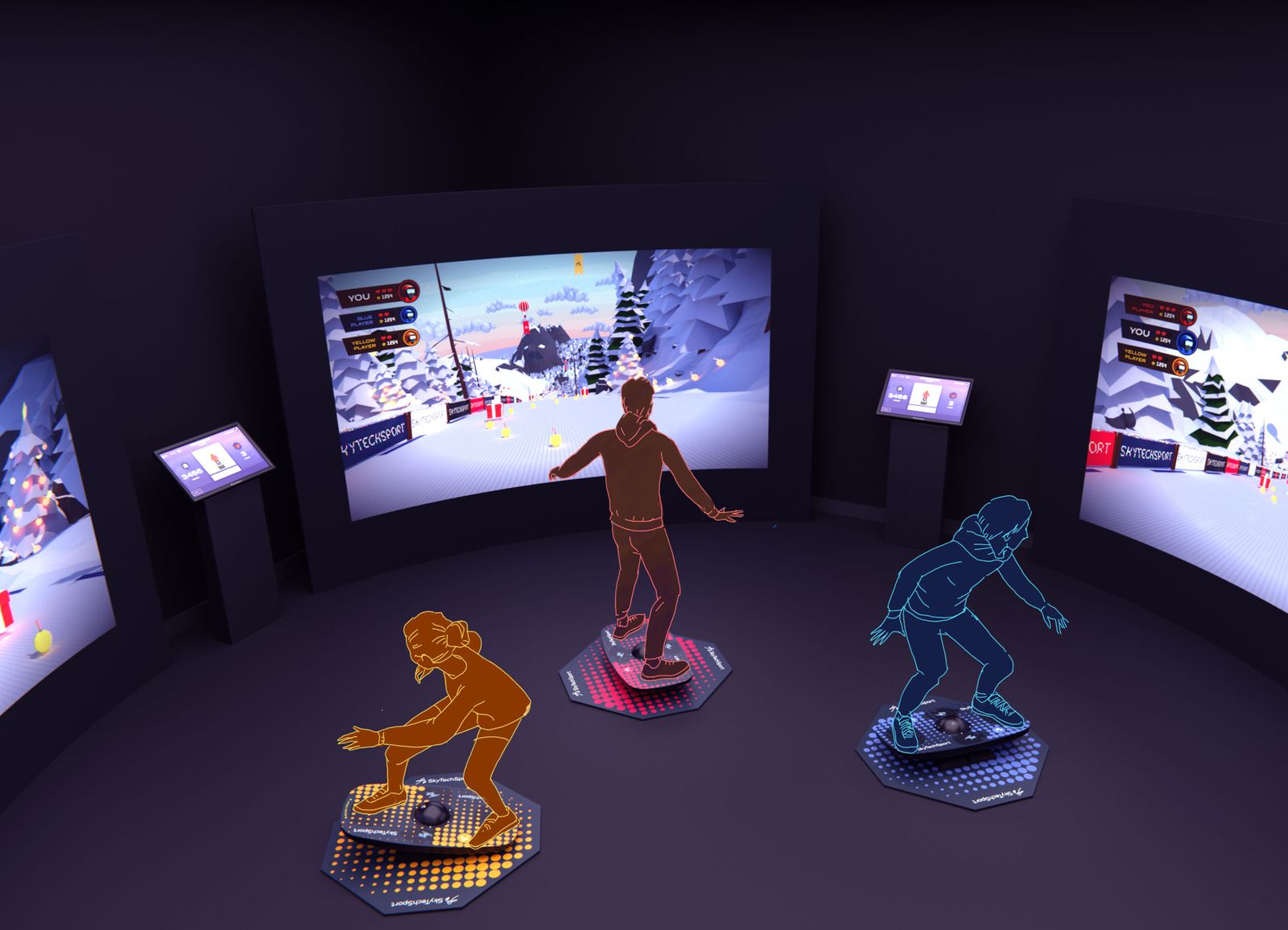 SkyTechSport – Interactive Sports Simulators