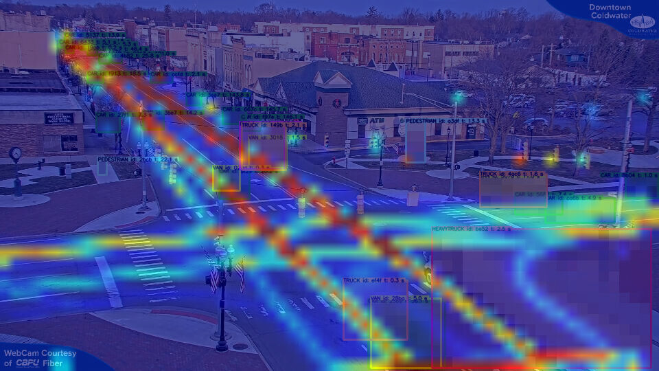 Using Heat Maps to analyze Traffic Flow: The Isarsoft Approach | Isarsoft