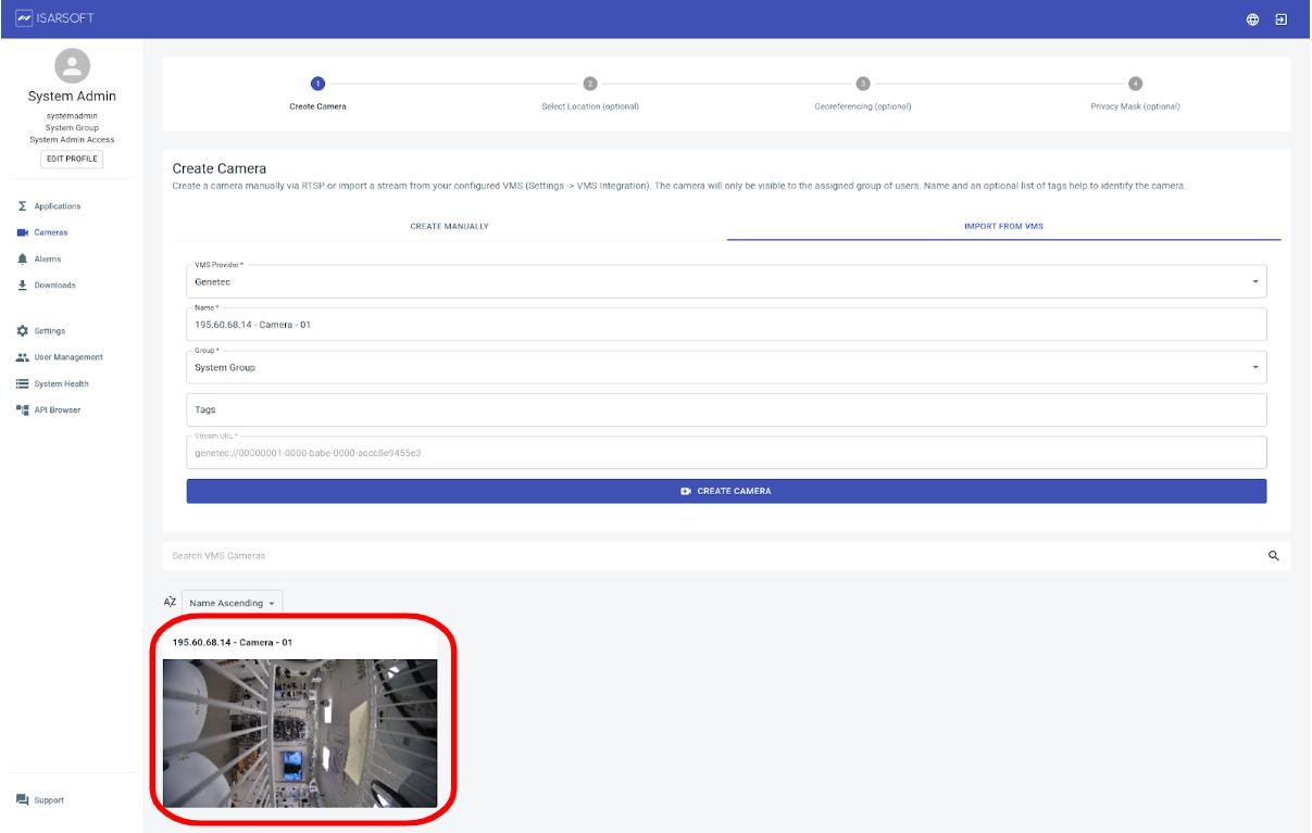 Genetec Security Center Integration | Isarsoft