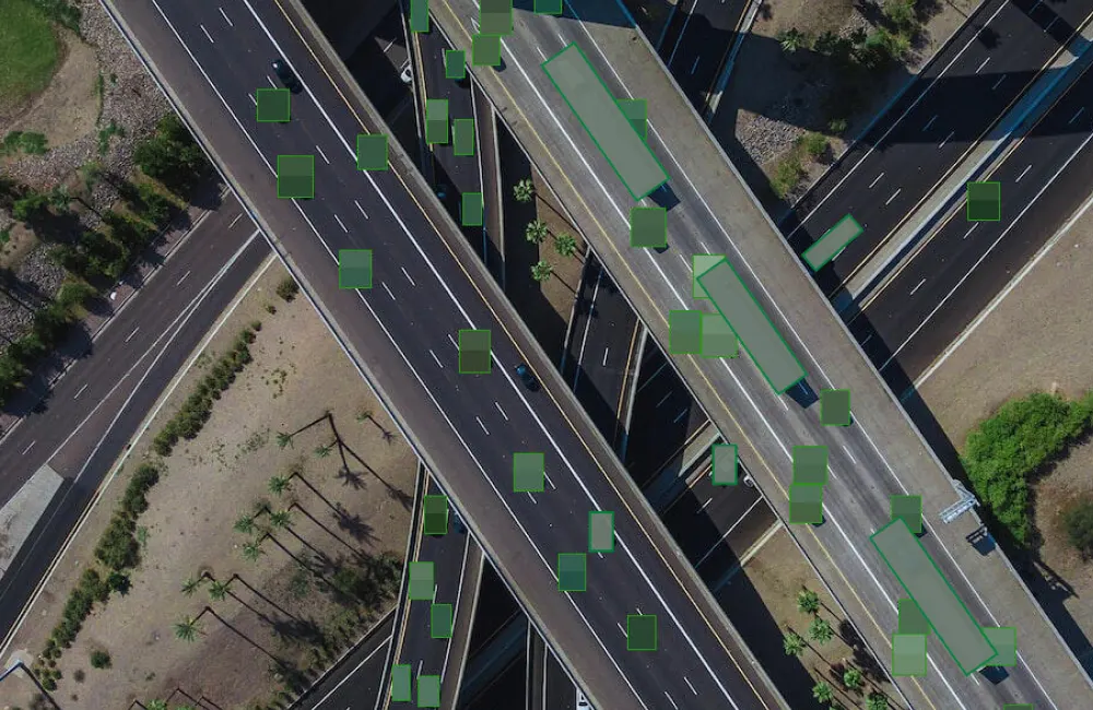Video analytics for road traffic and parking lots | Isarsoft Perception