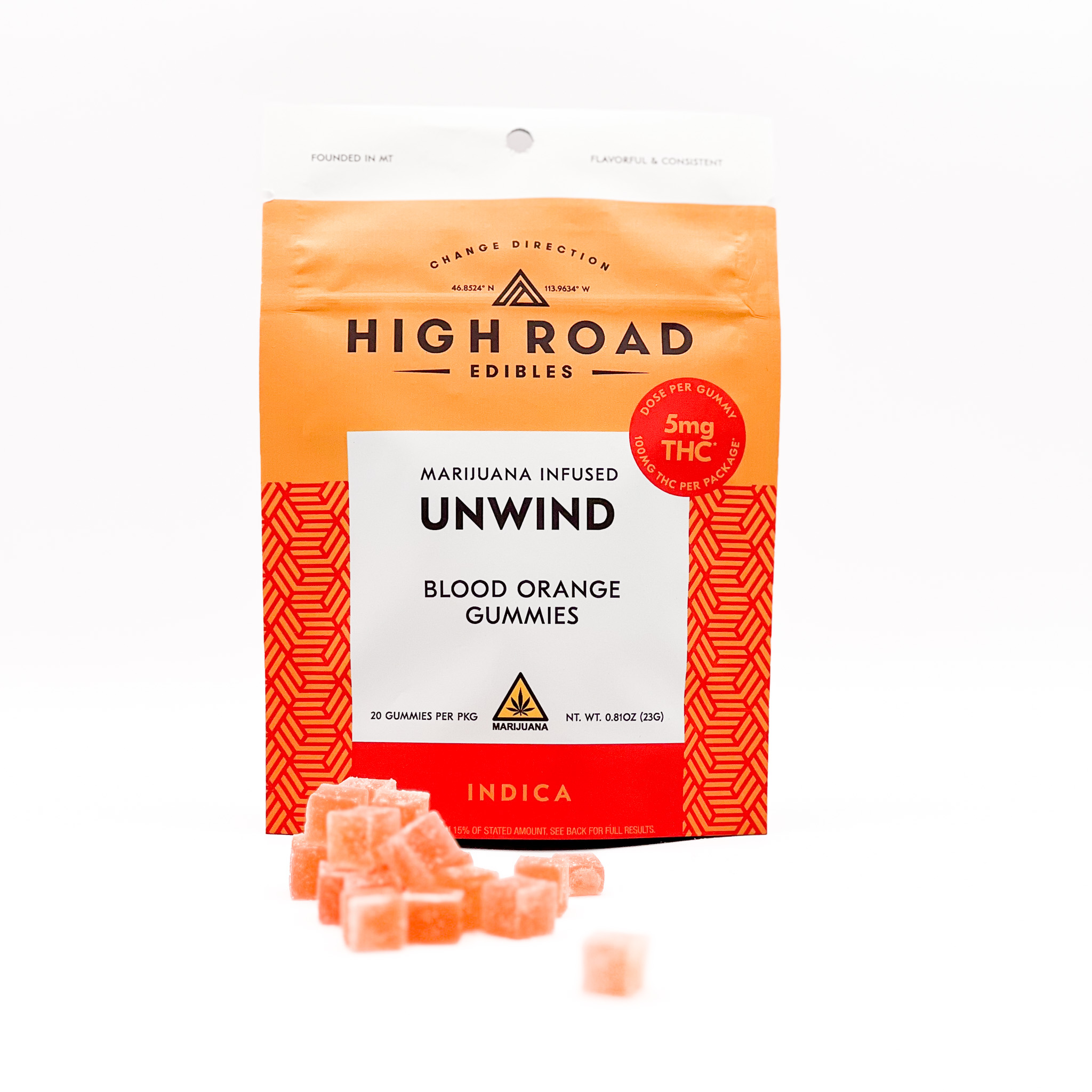 Juniper Cannabis | blood orange high road gummies