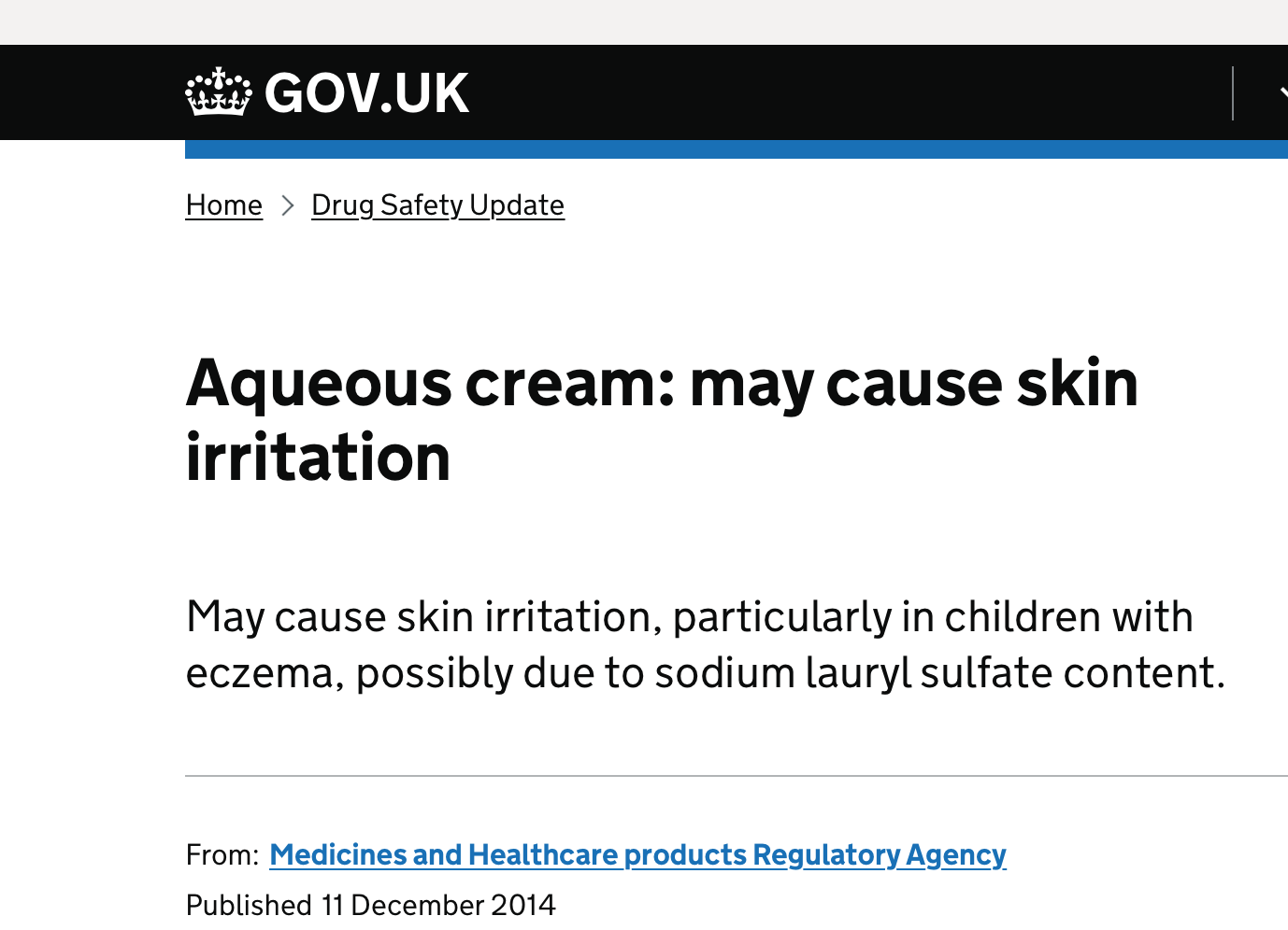 Is Aqueous Cream Really Good for Your Eczema?