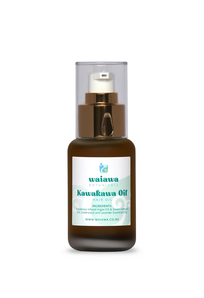 Waiawa Botanicals - Kawakawa Hair Oil 50ml