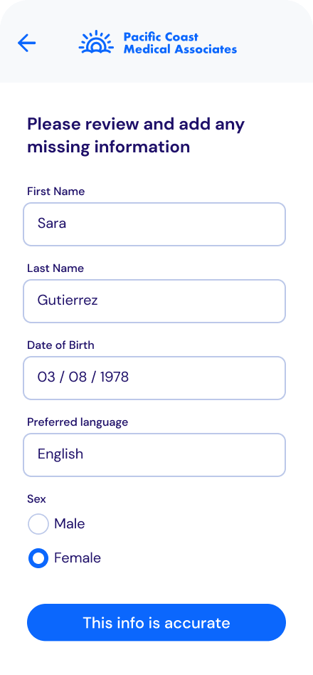 Notable | Registration & Intake Assistant