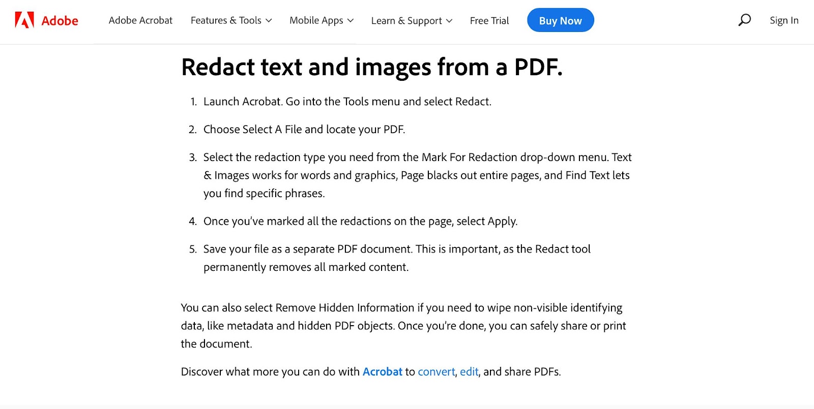 Top 3 Free Online PDF Redaction Tools: Risks and Substitutes