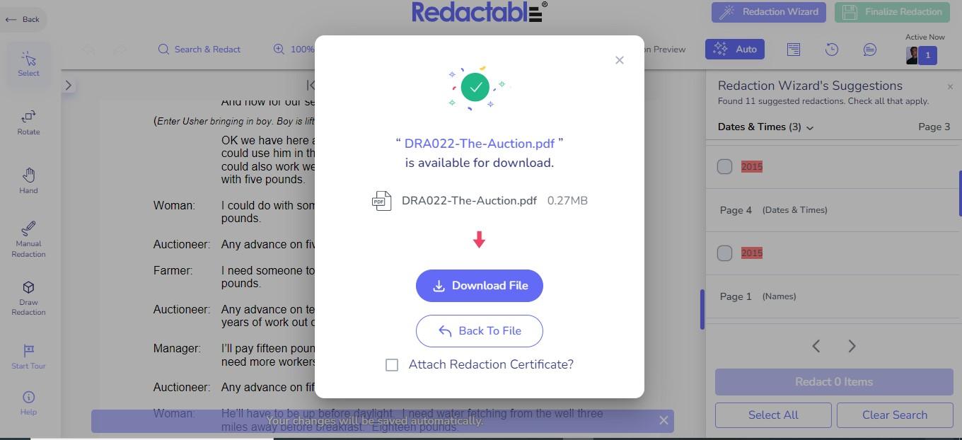 How to Block Information on PDFs Using a Redaction Tool