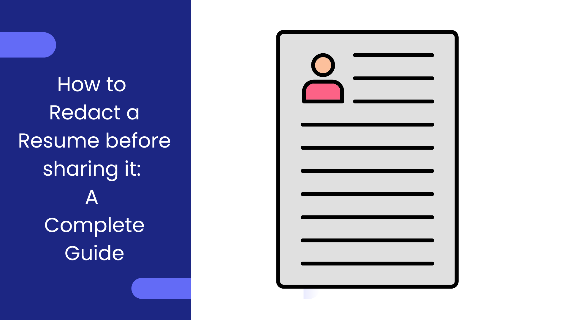 How to Redact a Resume: A Complete Guide