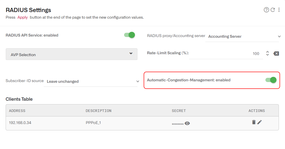 BQN Docs – Configured Policies