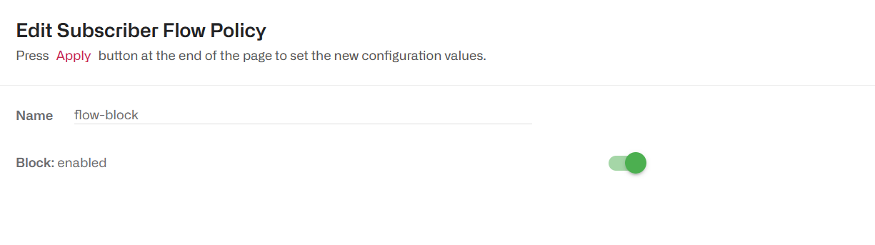 BQN Docs – Configured Policies