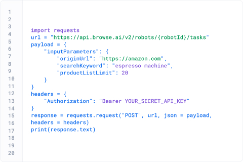 Turn Any Website into an API - Browse AI