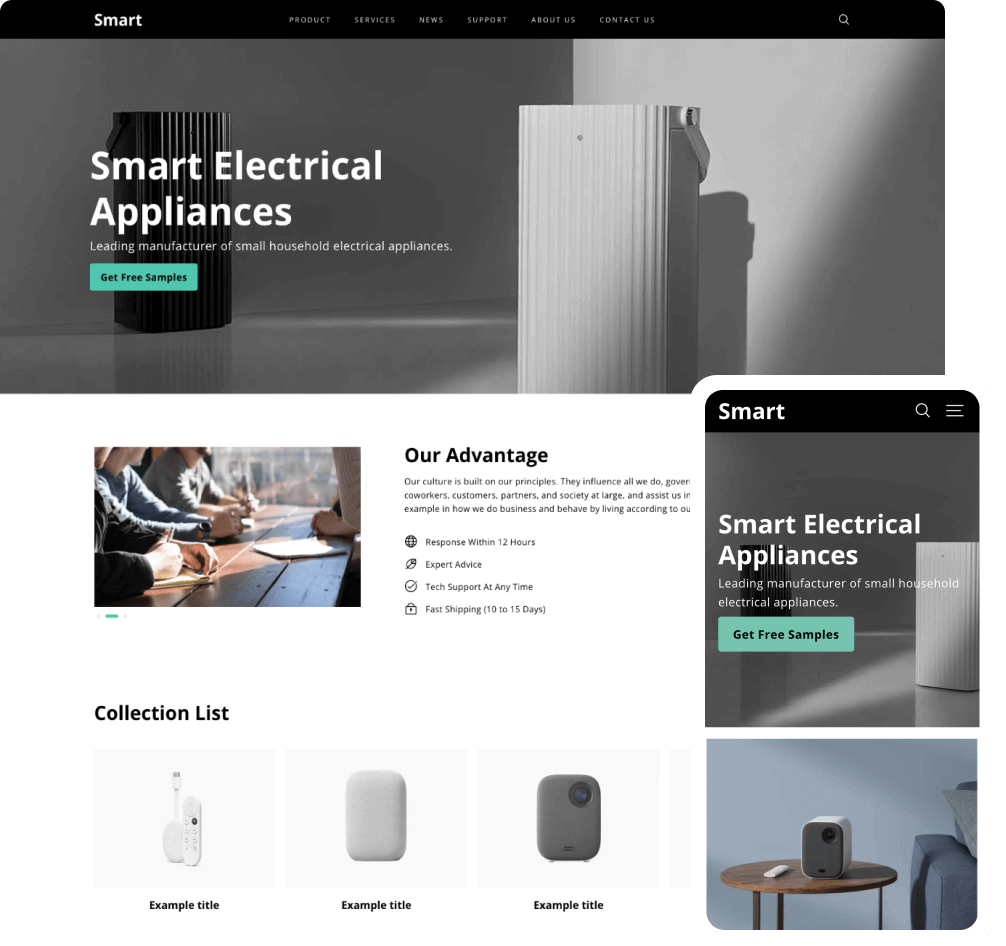 eCommerce Website Design Templates Available | Shopline Singapore